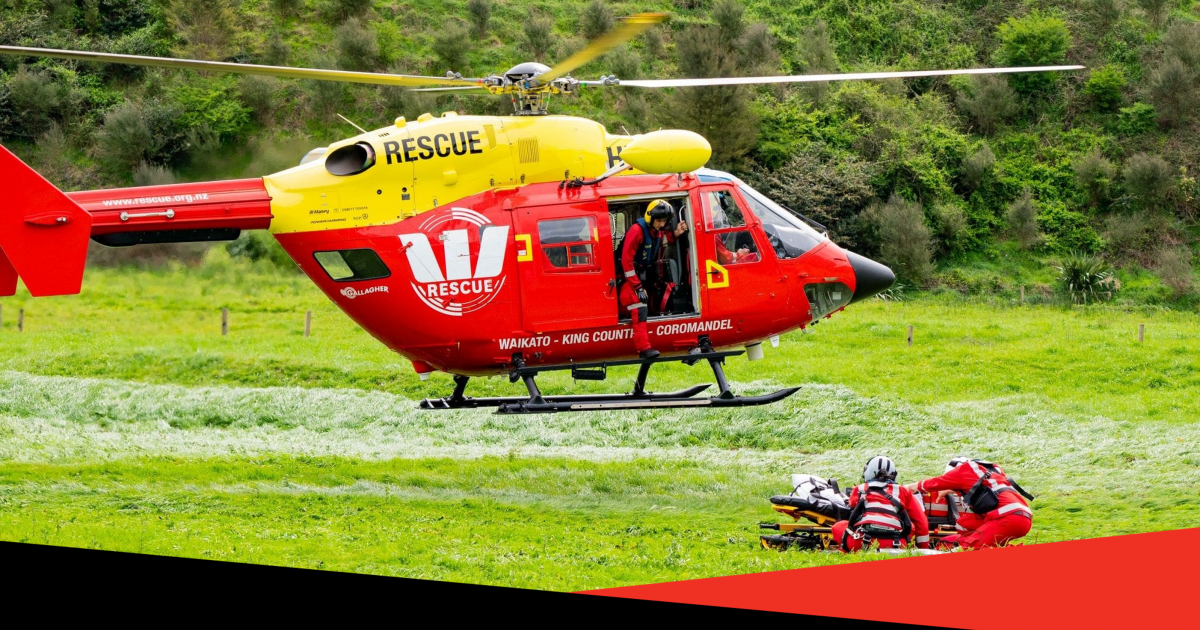 Be A Legend | Waikato Westpac Rescue Helicopter